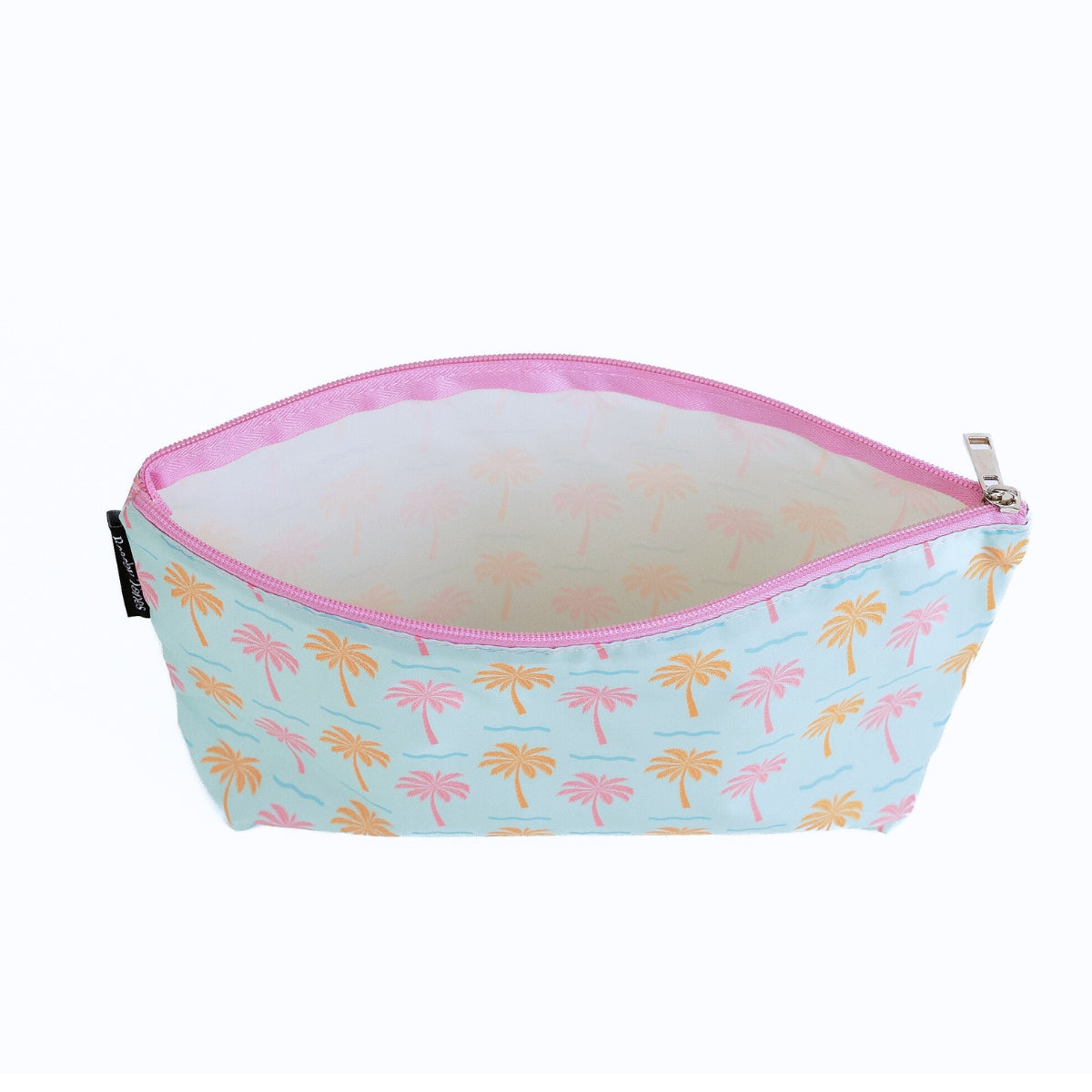 Water-Resistant & Lightweight Zip Beach Pouch - Palm Springs – Beachy Tones