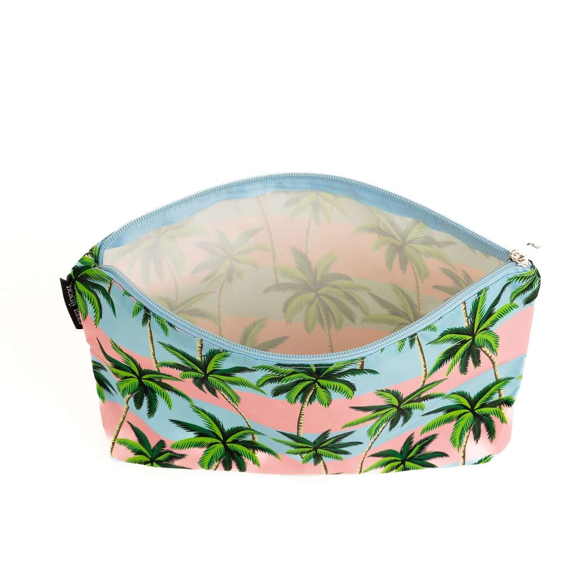 Water-Resistant & Lightweight Zip Beach Pouch - Palm Cove – Beachy Tones