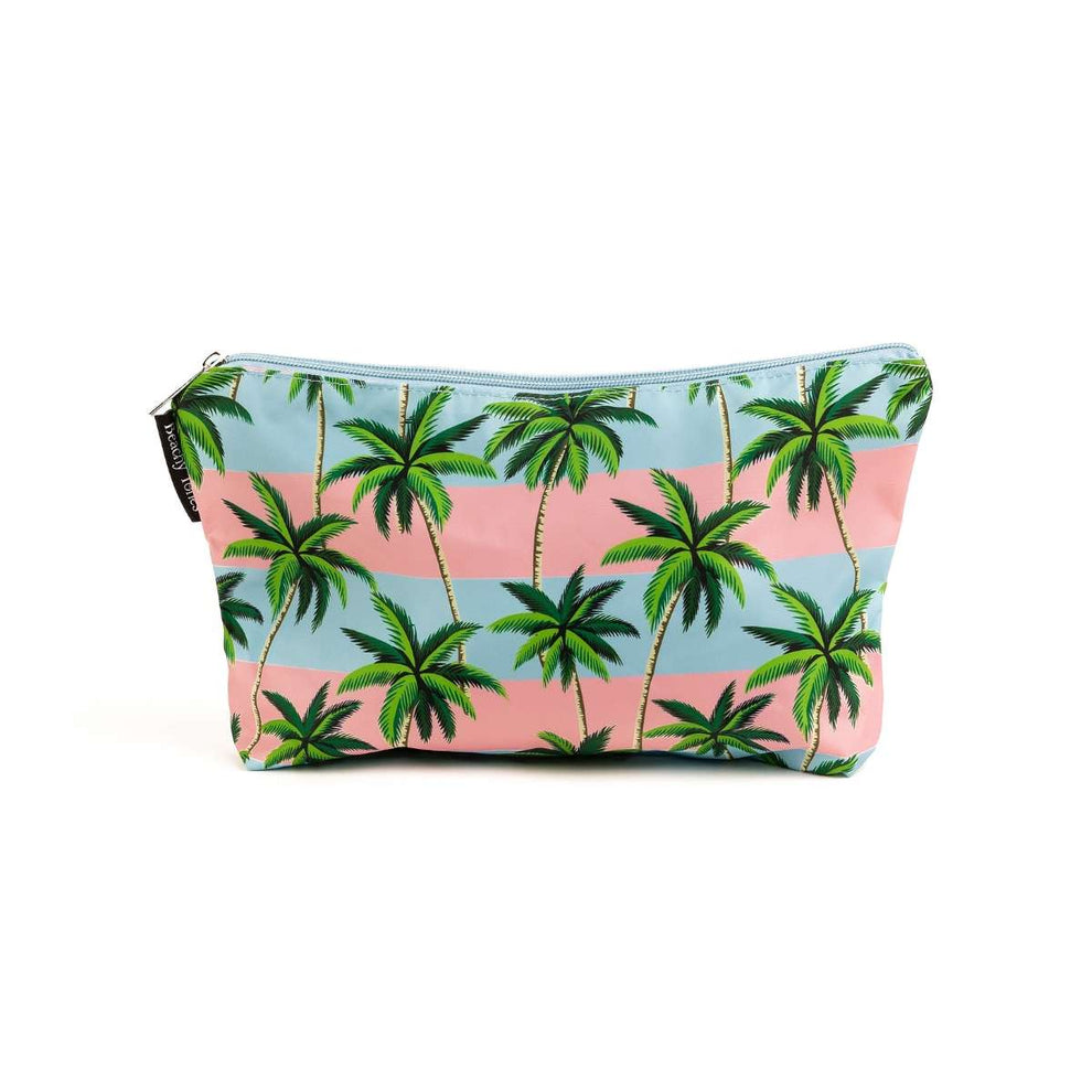 Water-Resistant & Lightweight Zip Beach Pouch - Palm Cove – Beachy Tones